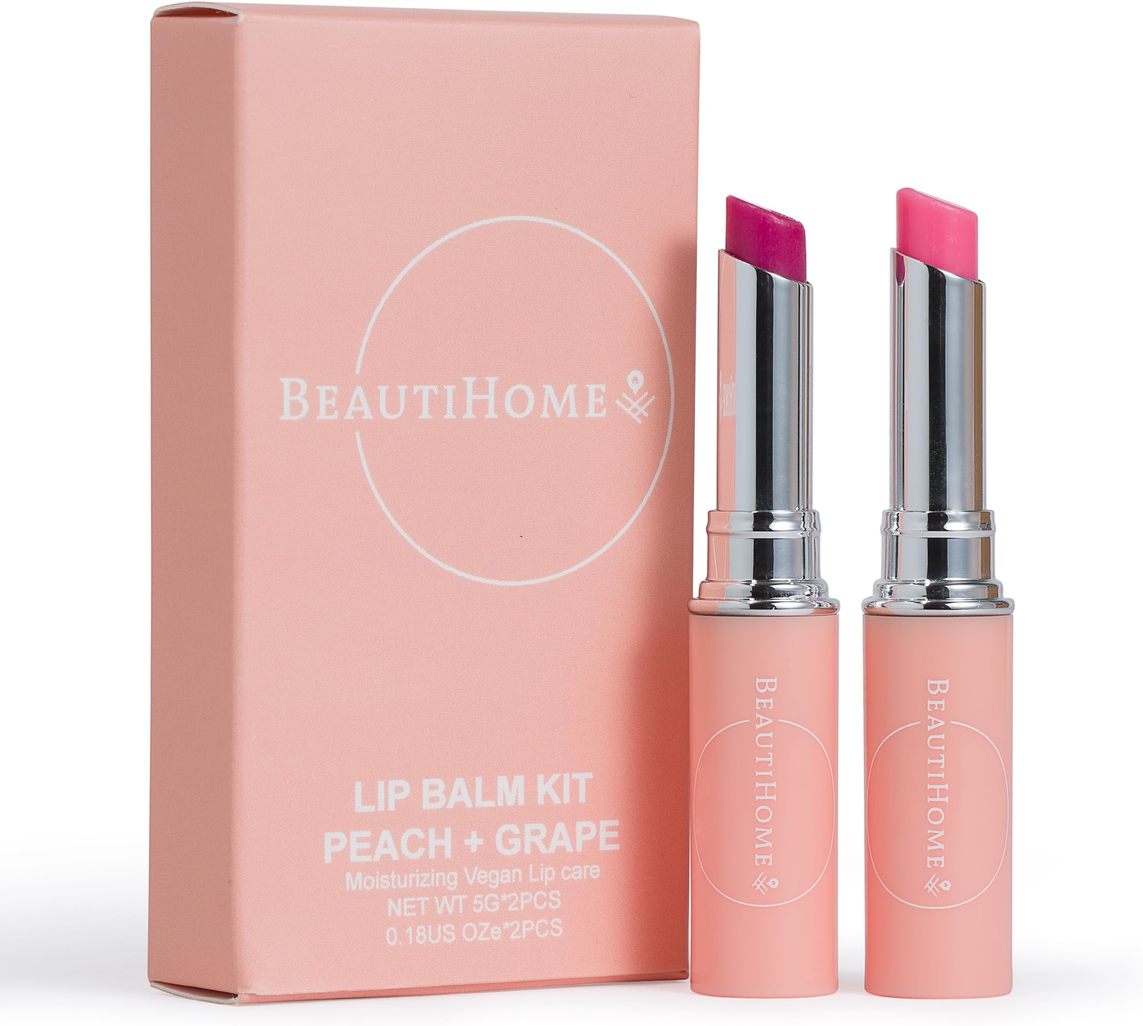 Amazon.com : b.pure Tinted Rose Oil Lip Balm in Clear : Beauty ...