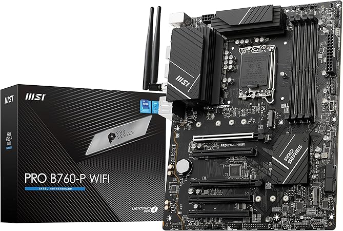 Amazon.com: MSI PRO B760-P WiFi ProSeries Motherboard (Supports 12th ...