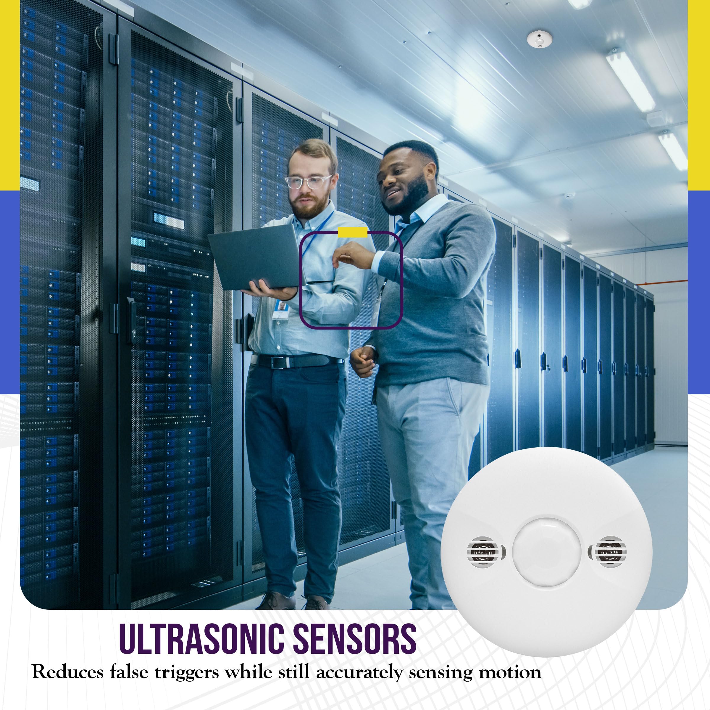 Snapklik.com : ENERLITES - MDC-50L-Stickered Ultrasonic And PIR Dual ...