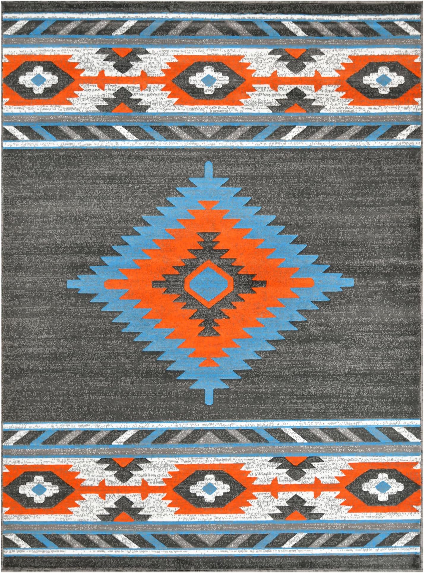 Amazon.com: Onyx Arrow Boho Southwest Area Rug - Washable Bohemian ...