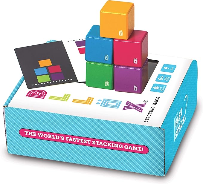 Amazon.com: BLLÖX Stacking Race, The World's Fastest Block Stacking ...