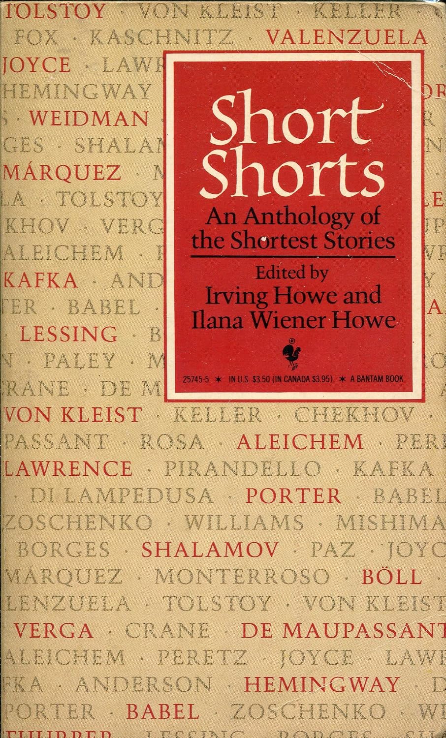 Short Shorts: An Anthology of the Shortest Stories: Irving Howe, Ilana ...