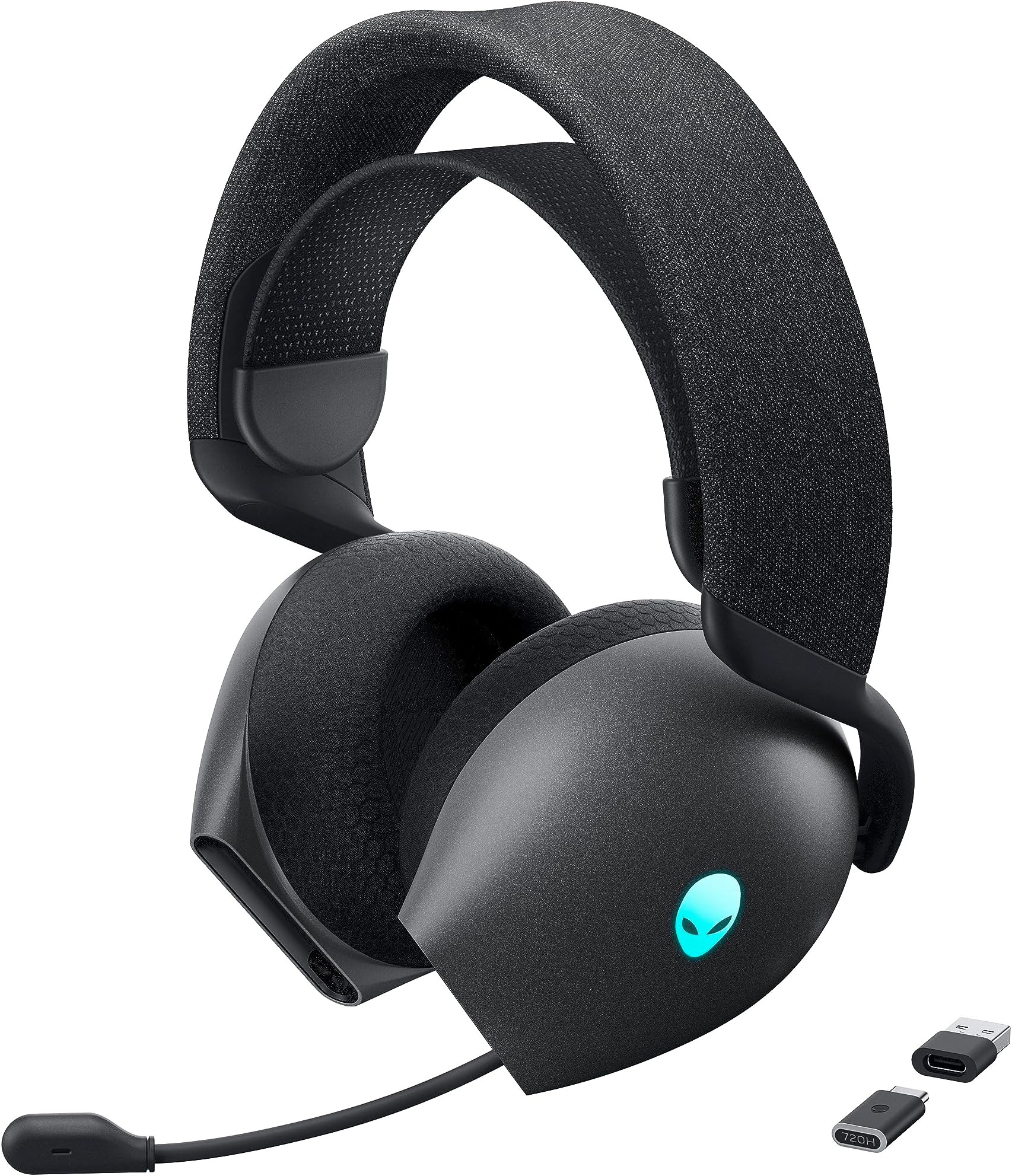 Amazon.com: Alienware AW720H Dual-Mode Wireless Gaming Headset - Dolby ...