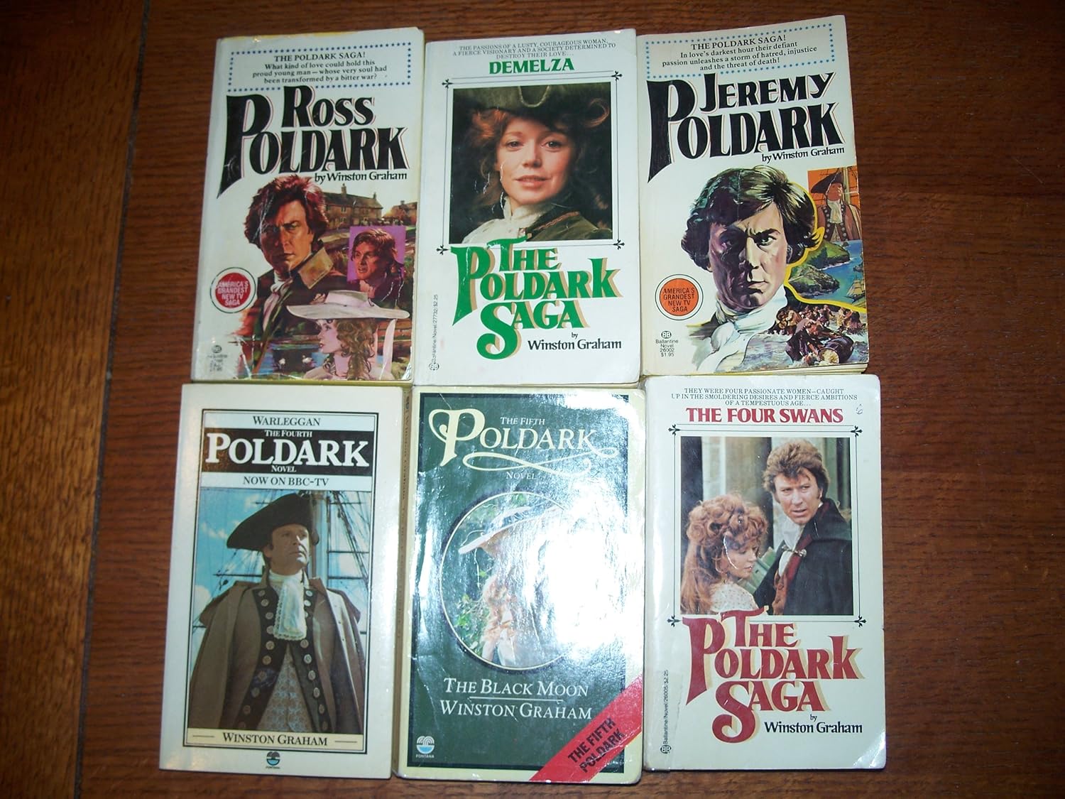 The Poldark Saga: Ross Poldark; Demelza; Jeremy Poldark; Warleggan; The ...