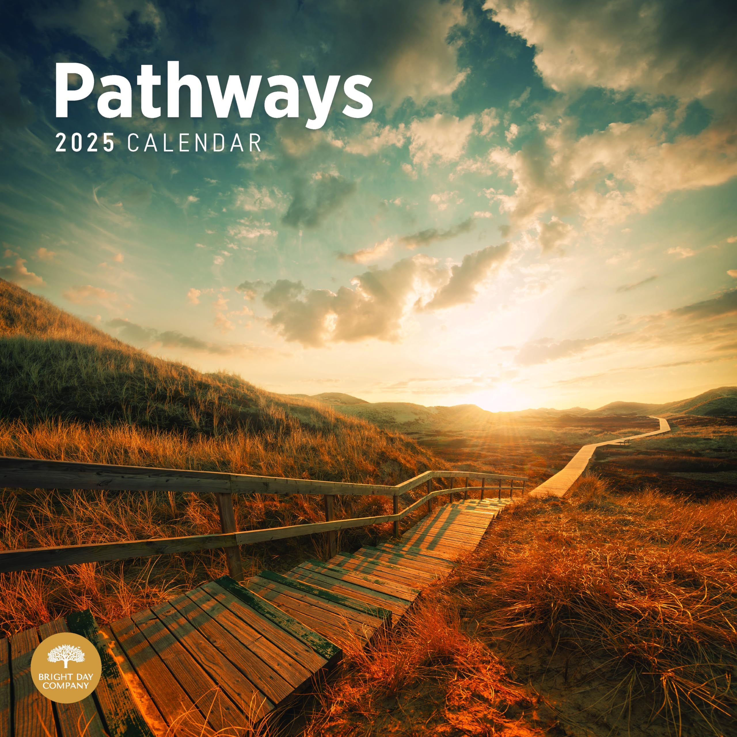 Amazon.com: Bright Day Calendars 2025 Pathways Monthly Wall Calendar ...