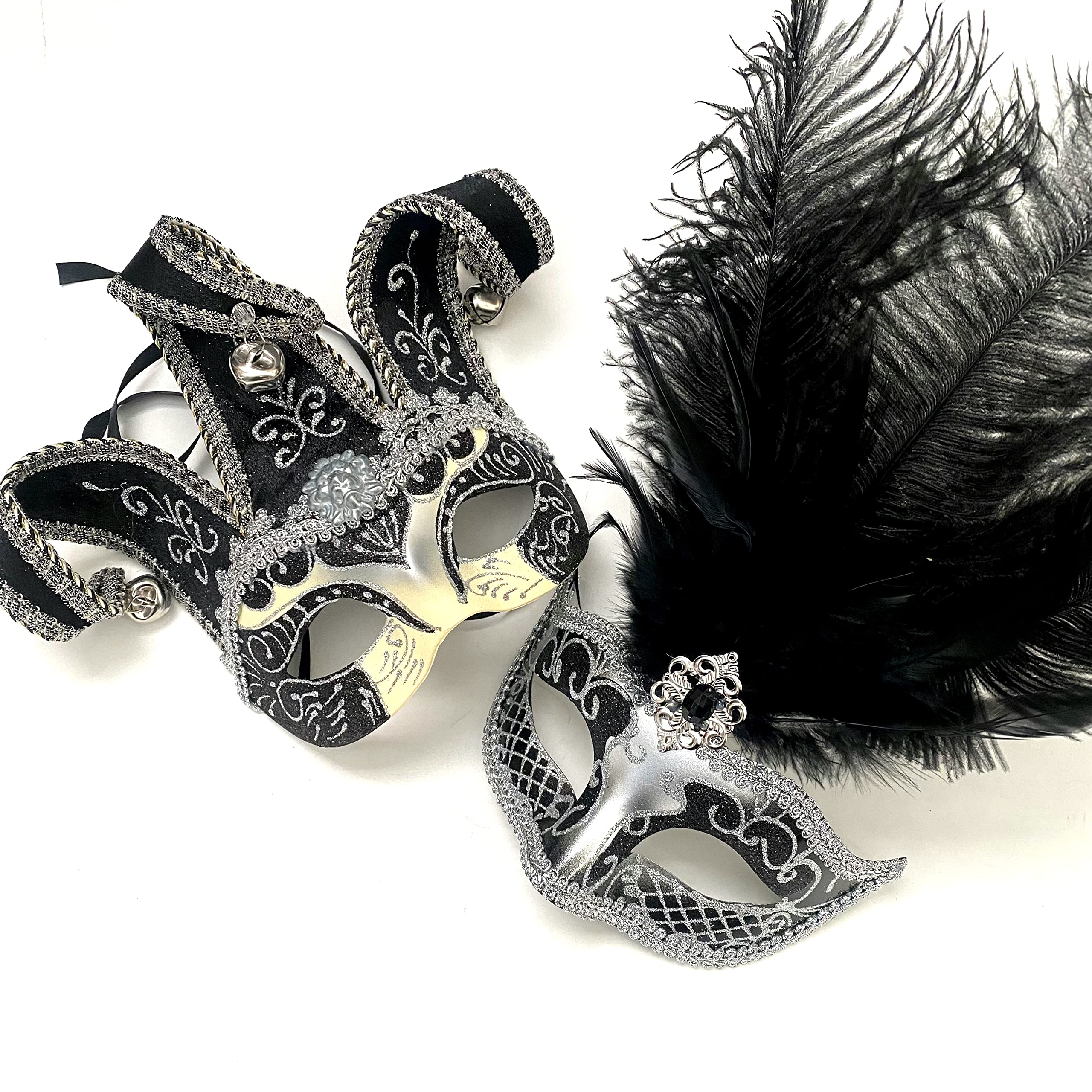 Mardi Gras Jester Masks For Men