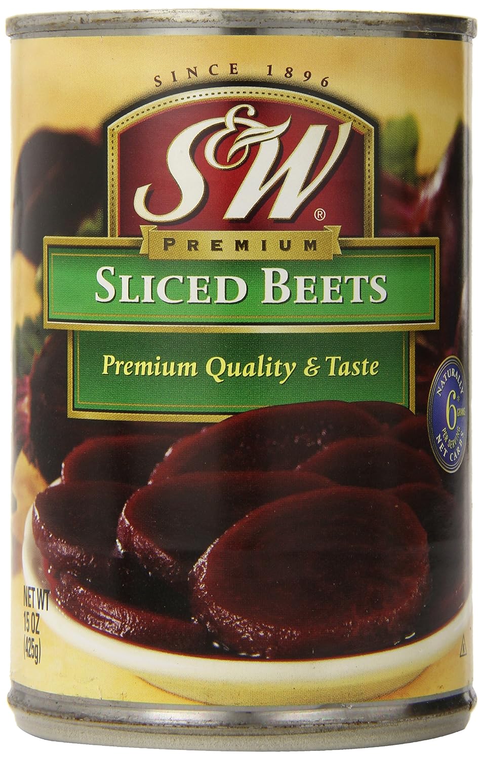Amazon.com : S&W Sliced Beets, 15-Ounce (Pack of 12) : Canned And ...