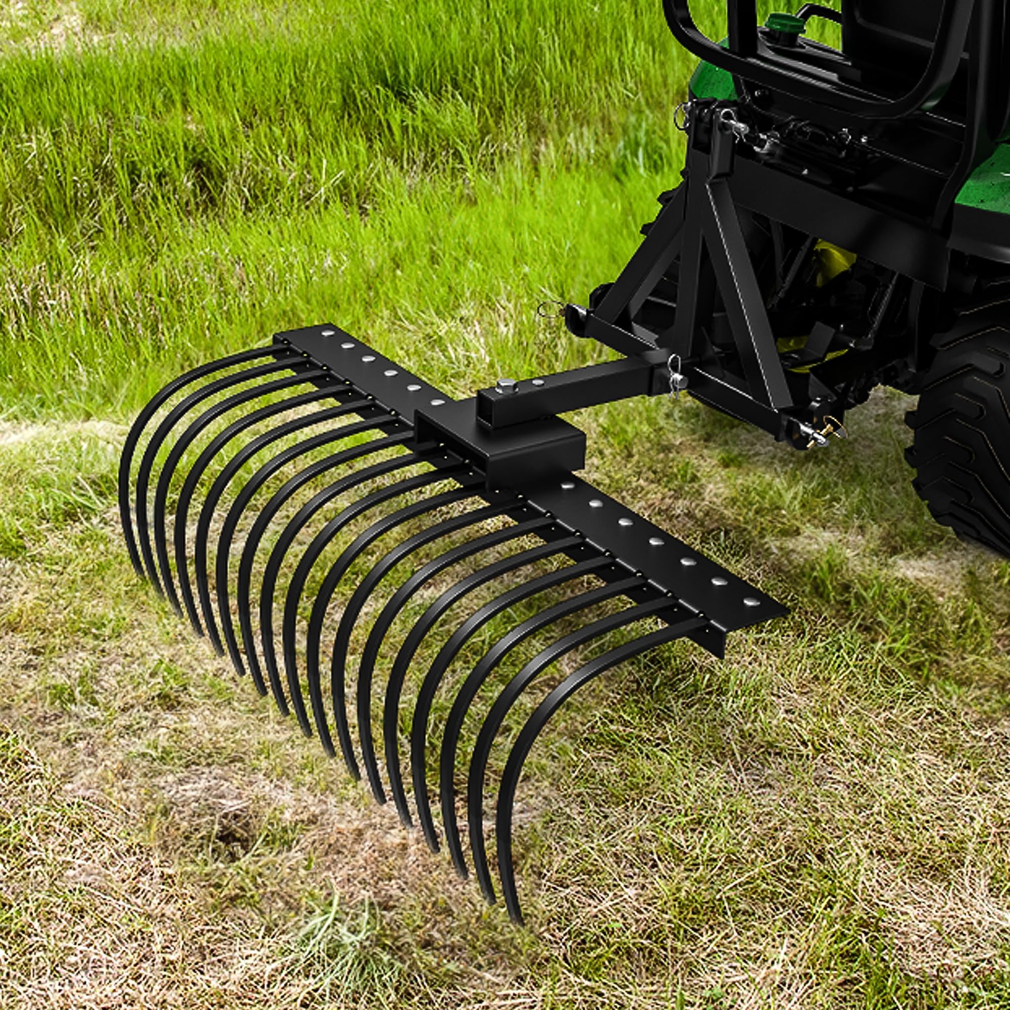 Snapklik.com : YINTATECH 48in Tractor Rake