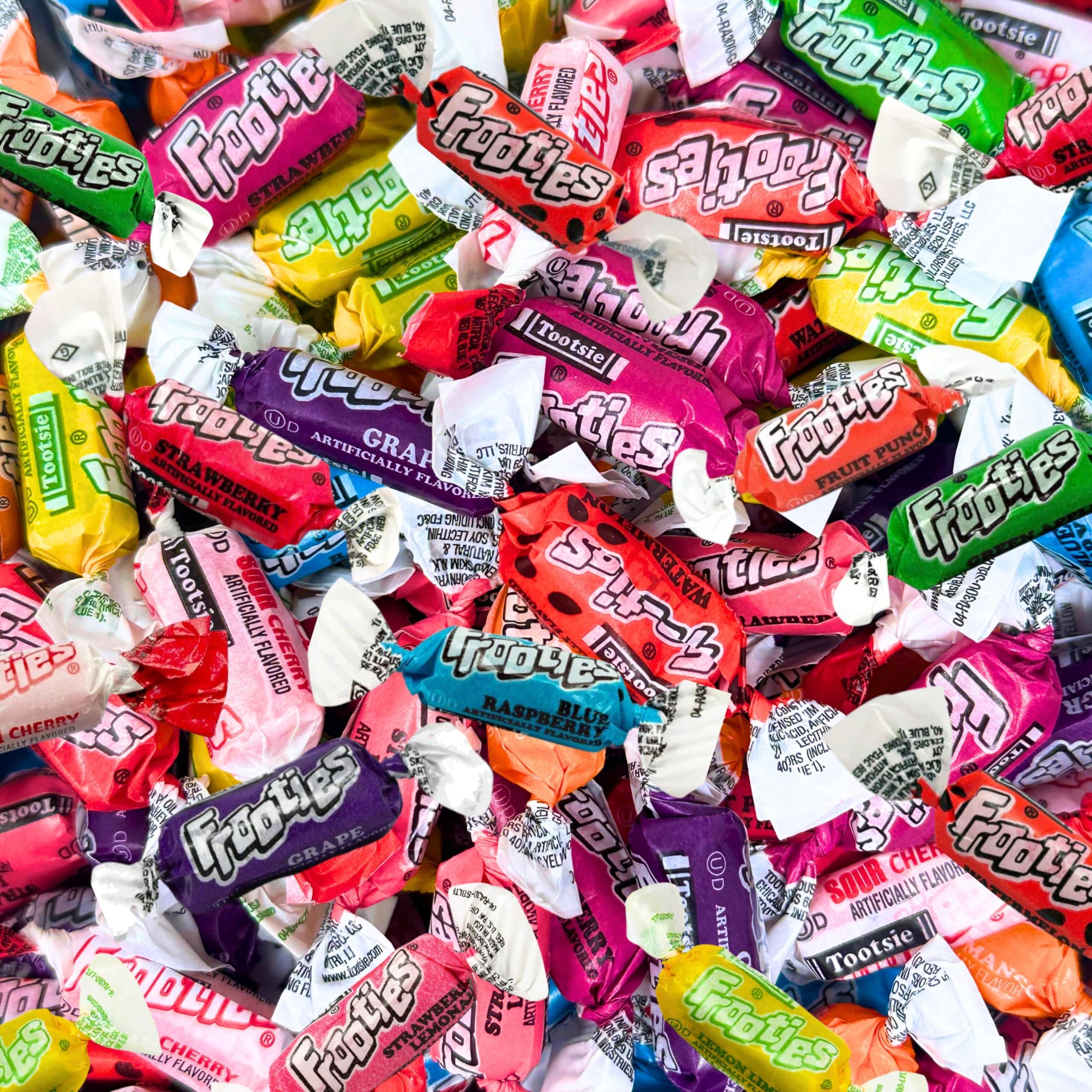 Amazon.com : Tootsie Frooties Assorted Candy Mix (10 Fruity Flavors ...