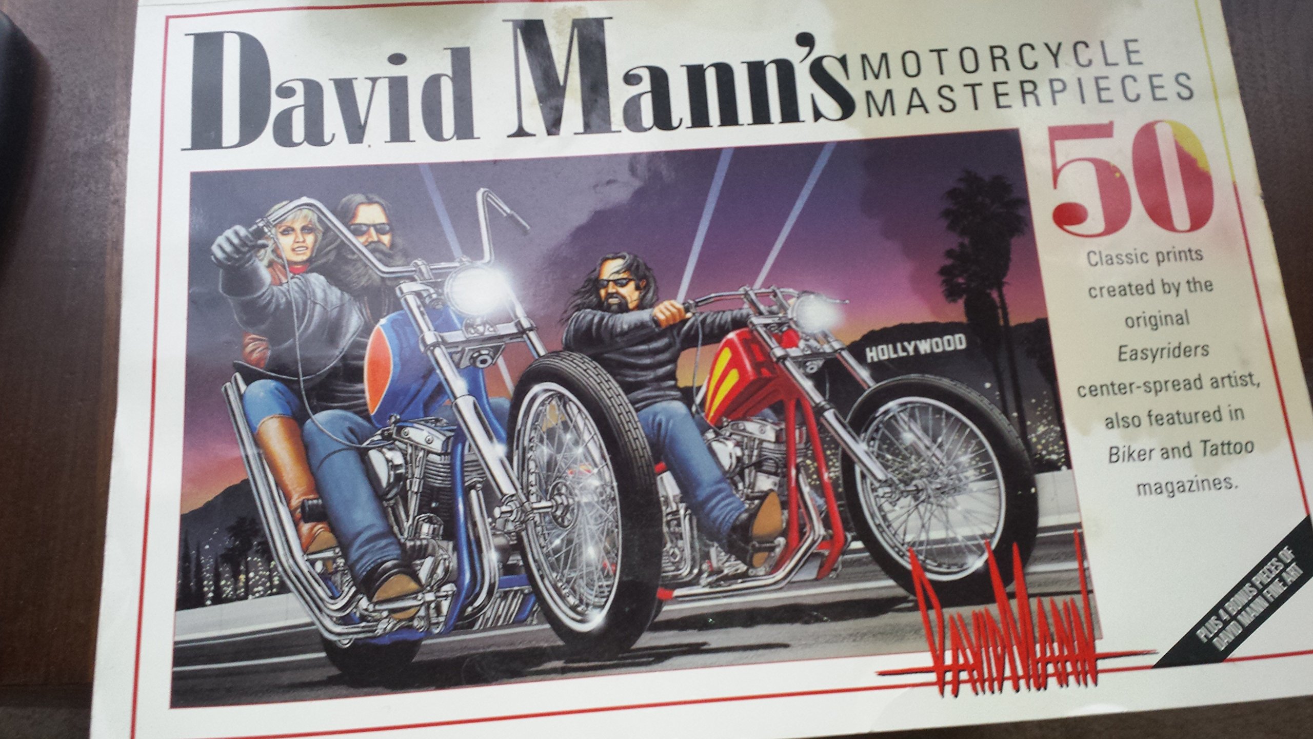 The Artist's Choice Collection of David Mann's Motorcycle Art: 50 ...