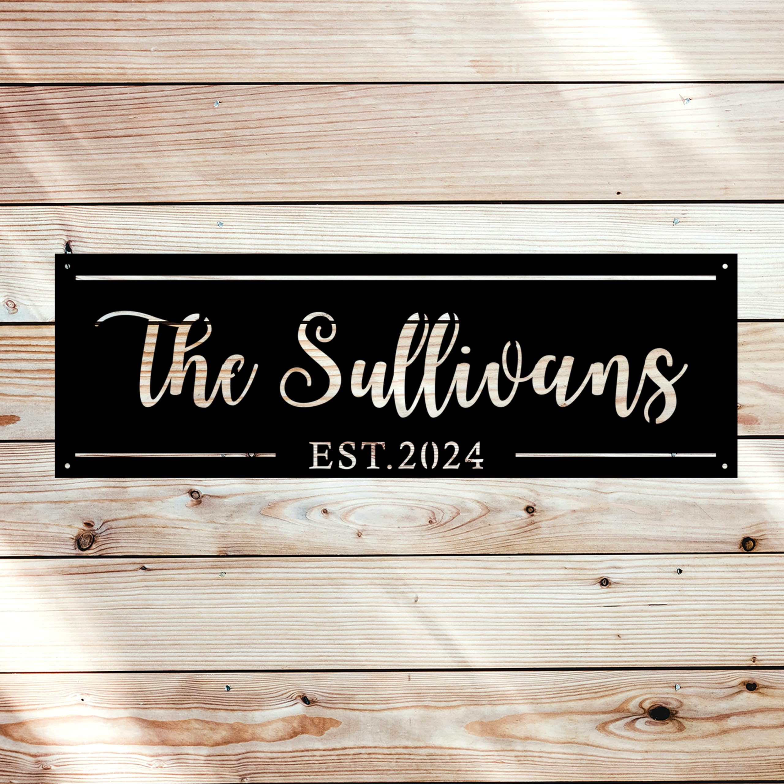 Amazon.com: Custom Metal Sign, Personalized Metal Sign,Gift for wedding ...