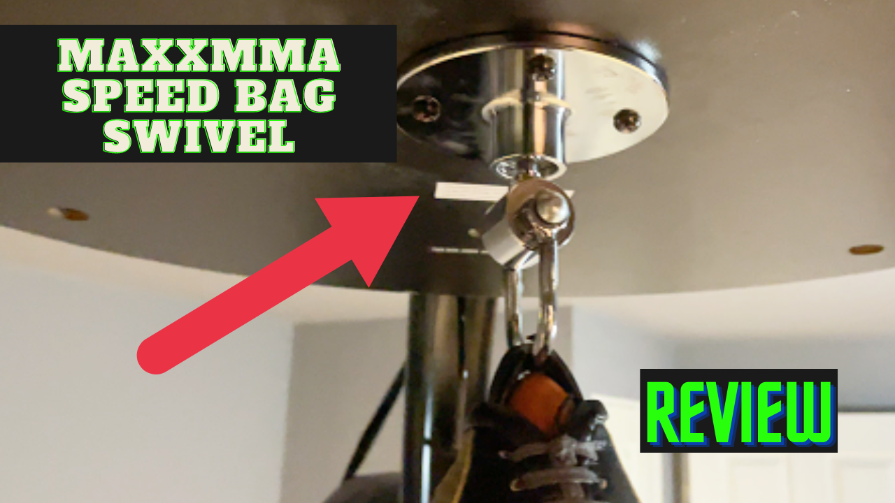 Watch In Hand Review MaxxMMA Speed Bag Swivel on Amazon Live