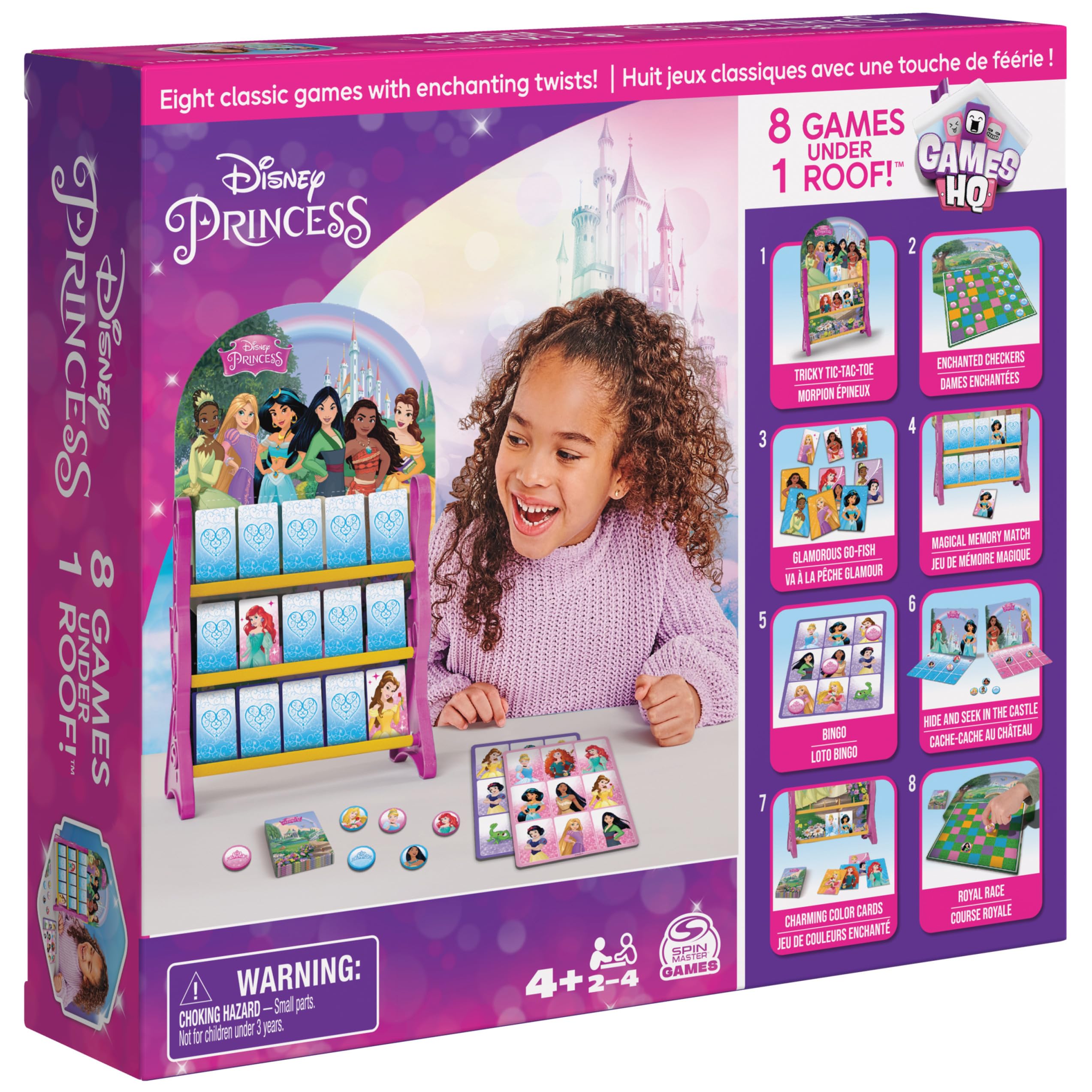 Snapklik.com : Disney Princess, Games HQ Board Games For Kids Checkers ...
