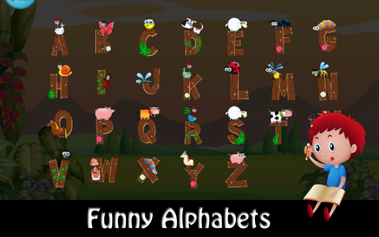alphabets learning game for kids - App on the Amazon Appstore