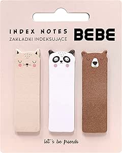 Amazon.com : Index Tabs with Animals - Sticky Notes Bookmarks - 60 Page ...