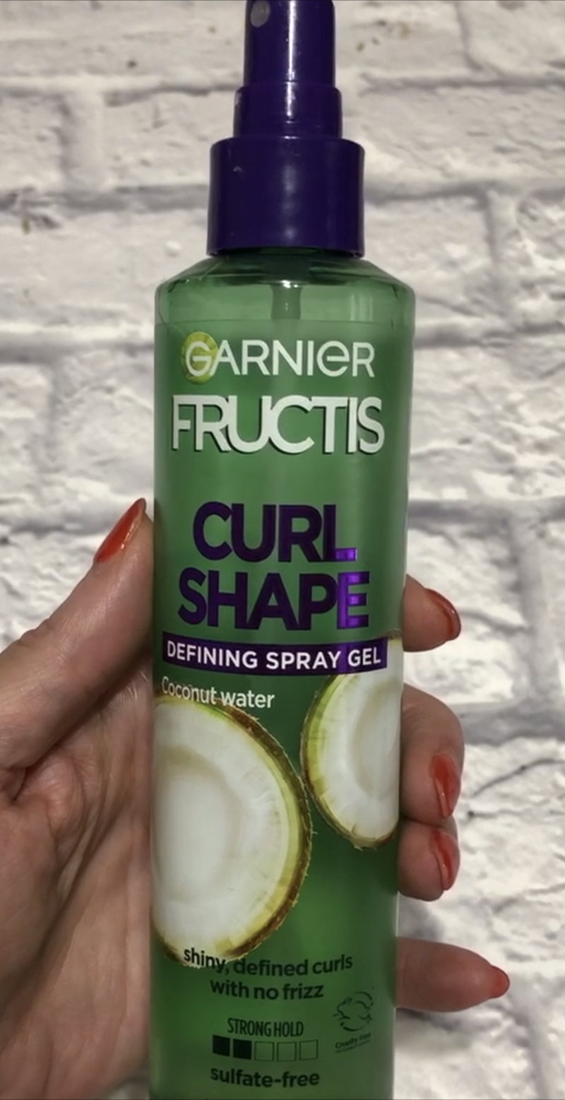 Watch Review Garnier Fructis Style Curl Shape Defining Spray Gel on ...