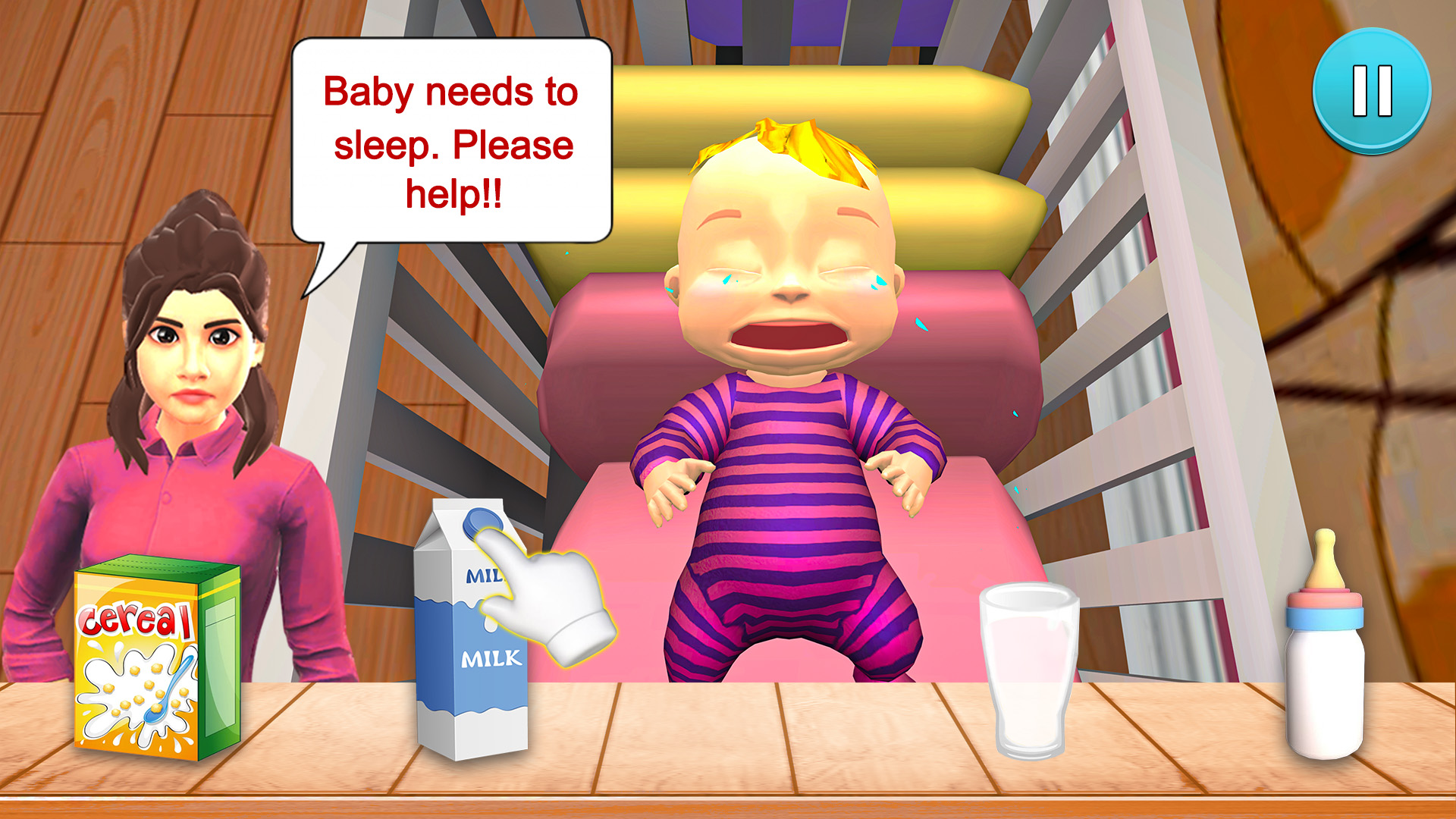 Newborn Sweet Baby: Virtual Mother Simulator Daycare Game - App on ...