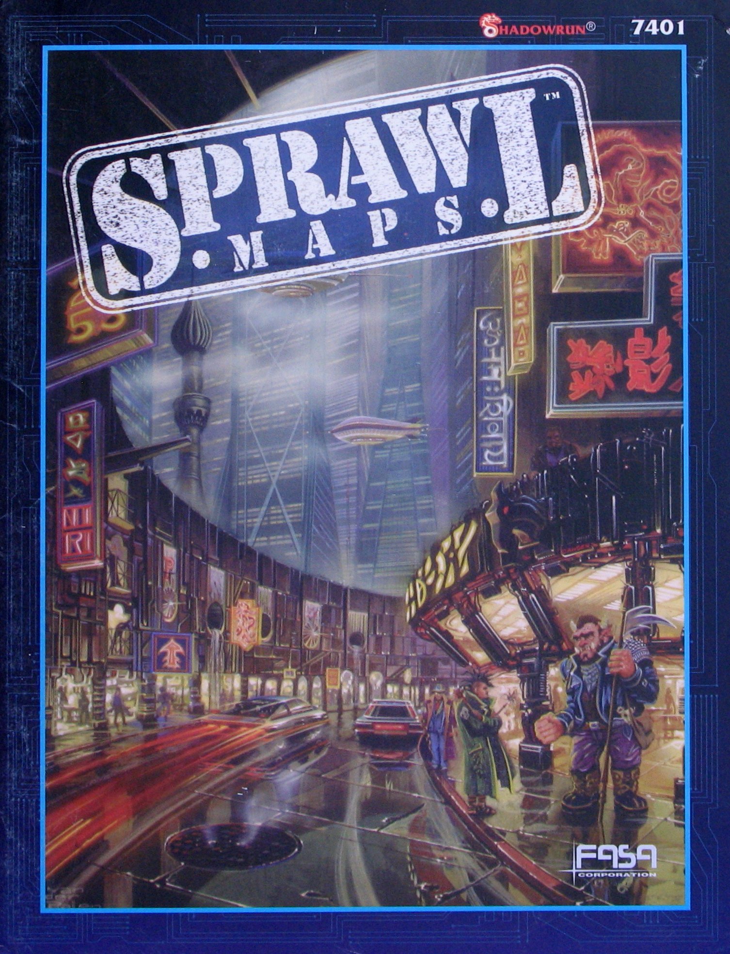 Amazon.com: Sprawl Maps (Shadowrun RPG) : FASA Corporation: Video Games