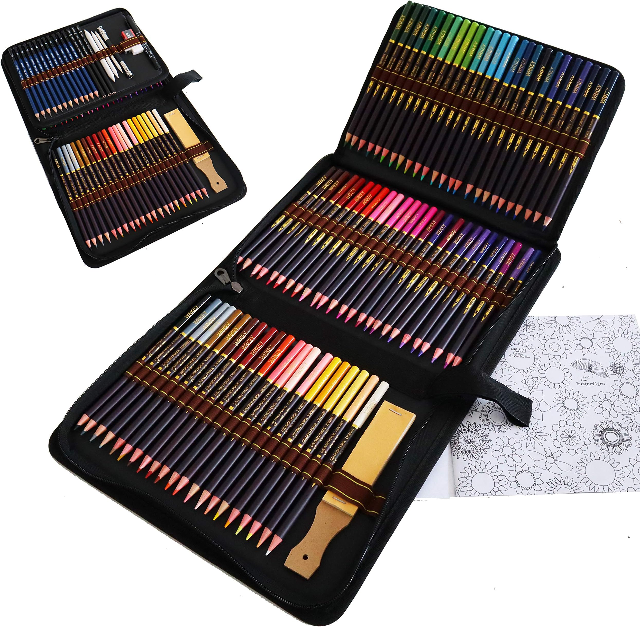 TVGO 72 Kit Matite Colorate e matite da disegno per Disegnare e Libri ...