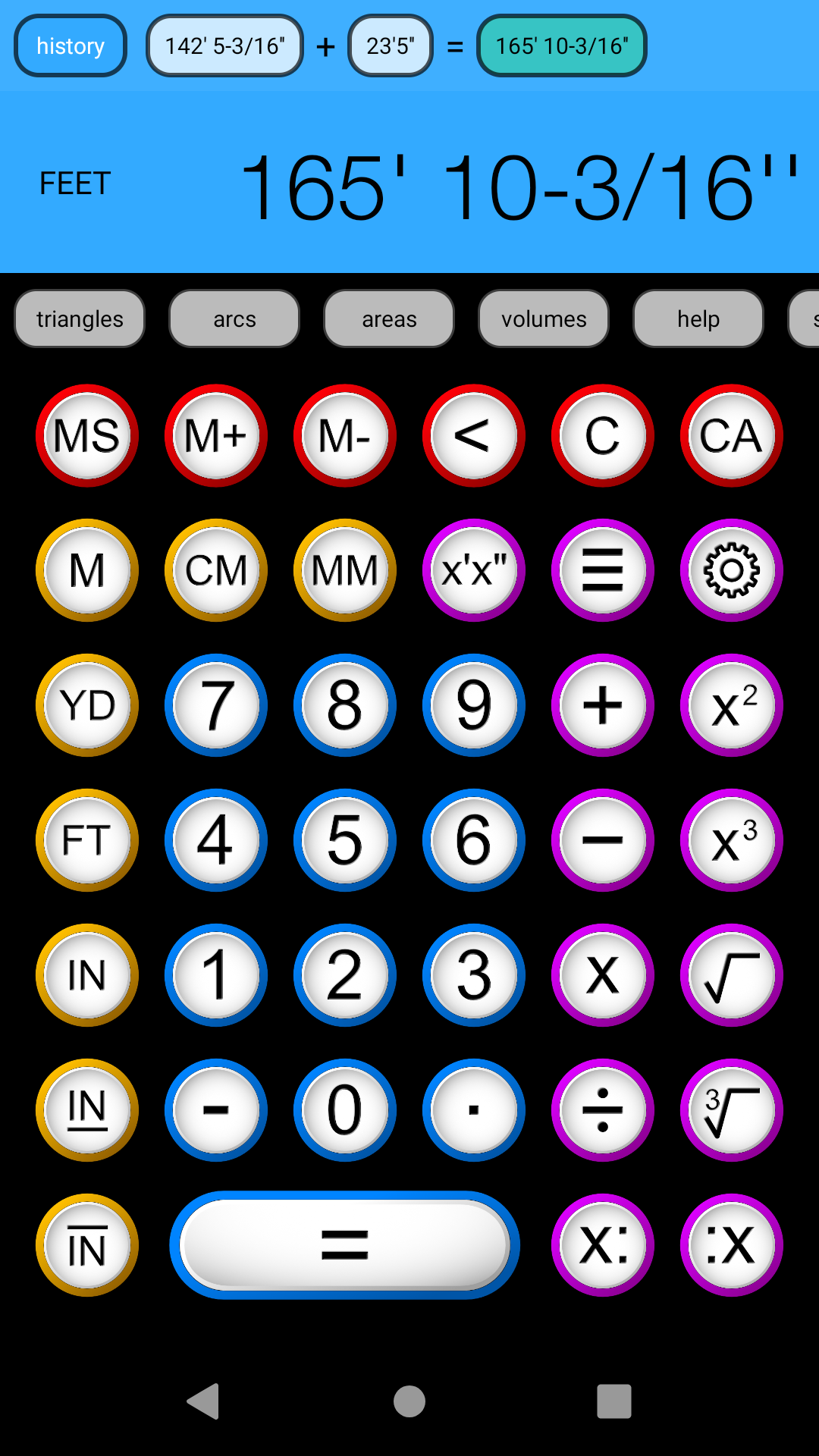 Construction Calc Free - App on Amazon Appstore