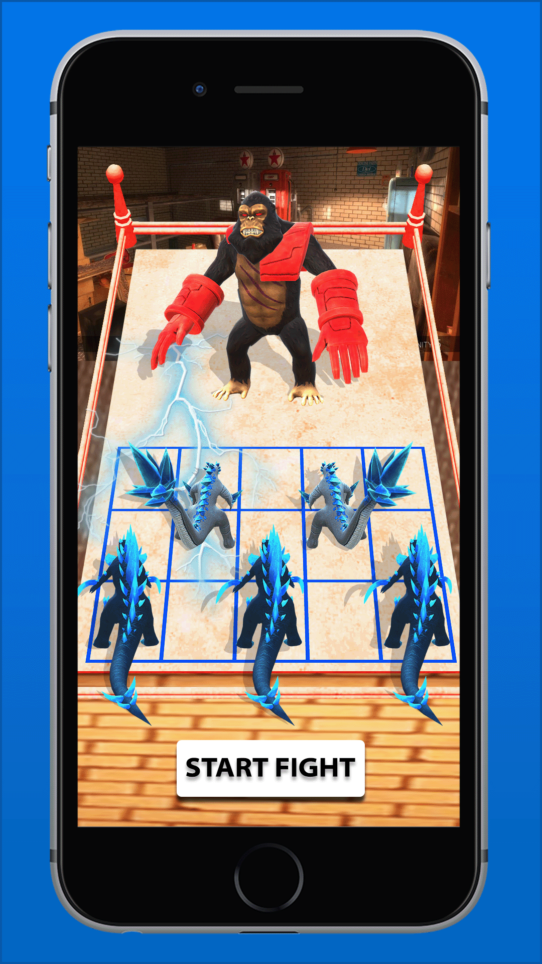 Giant Kaiju Master! Monsters Battle Angry Gorilla Fighting-Amazonアプリストアのアプリ