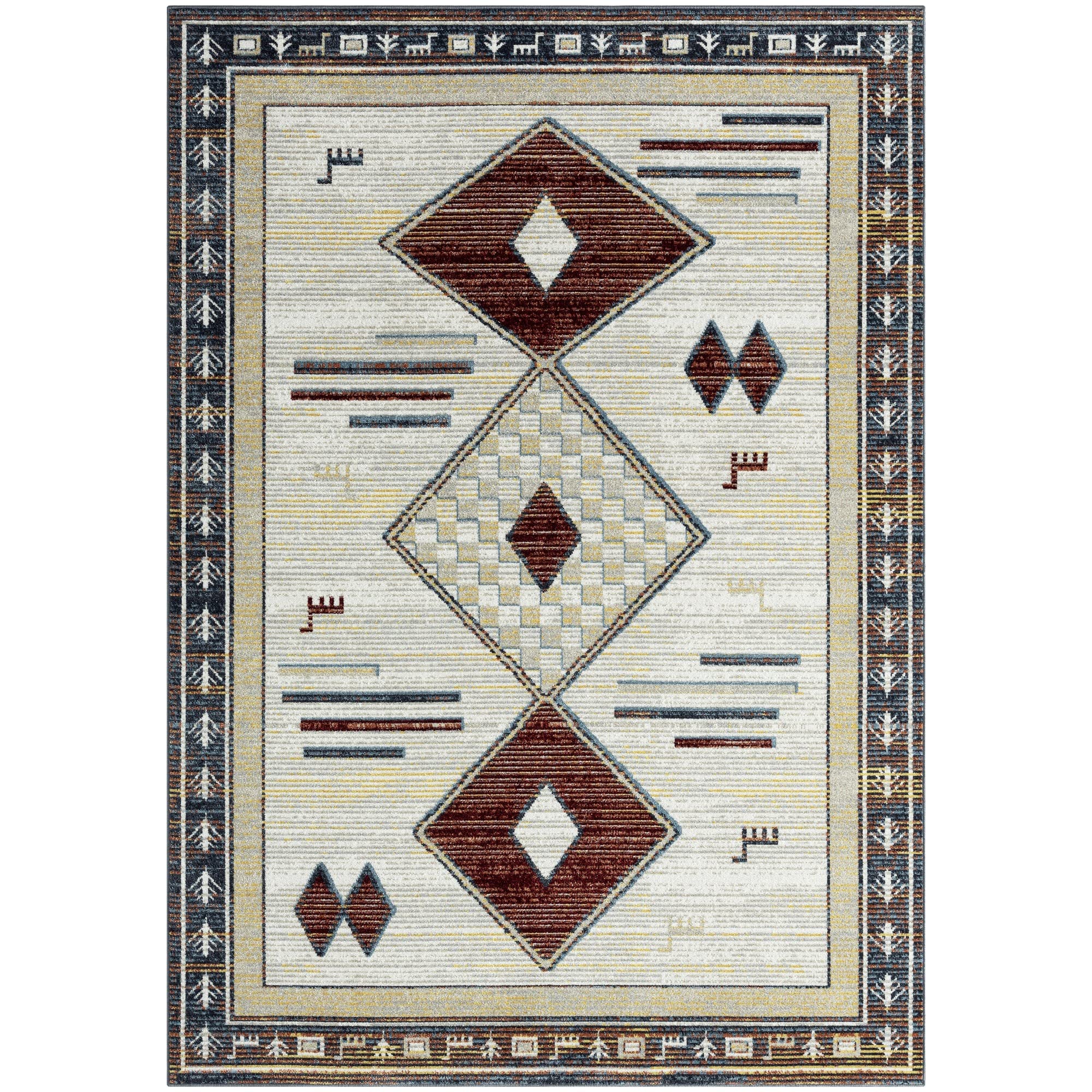Amazon.com: Home Dynamix Everwash Treasure Southwestern Geometric ...