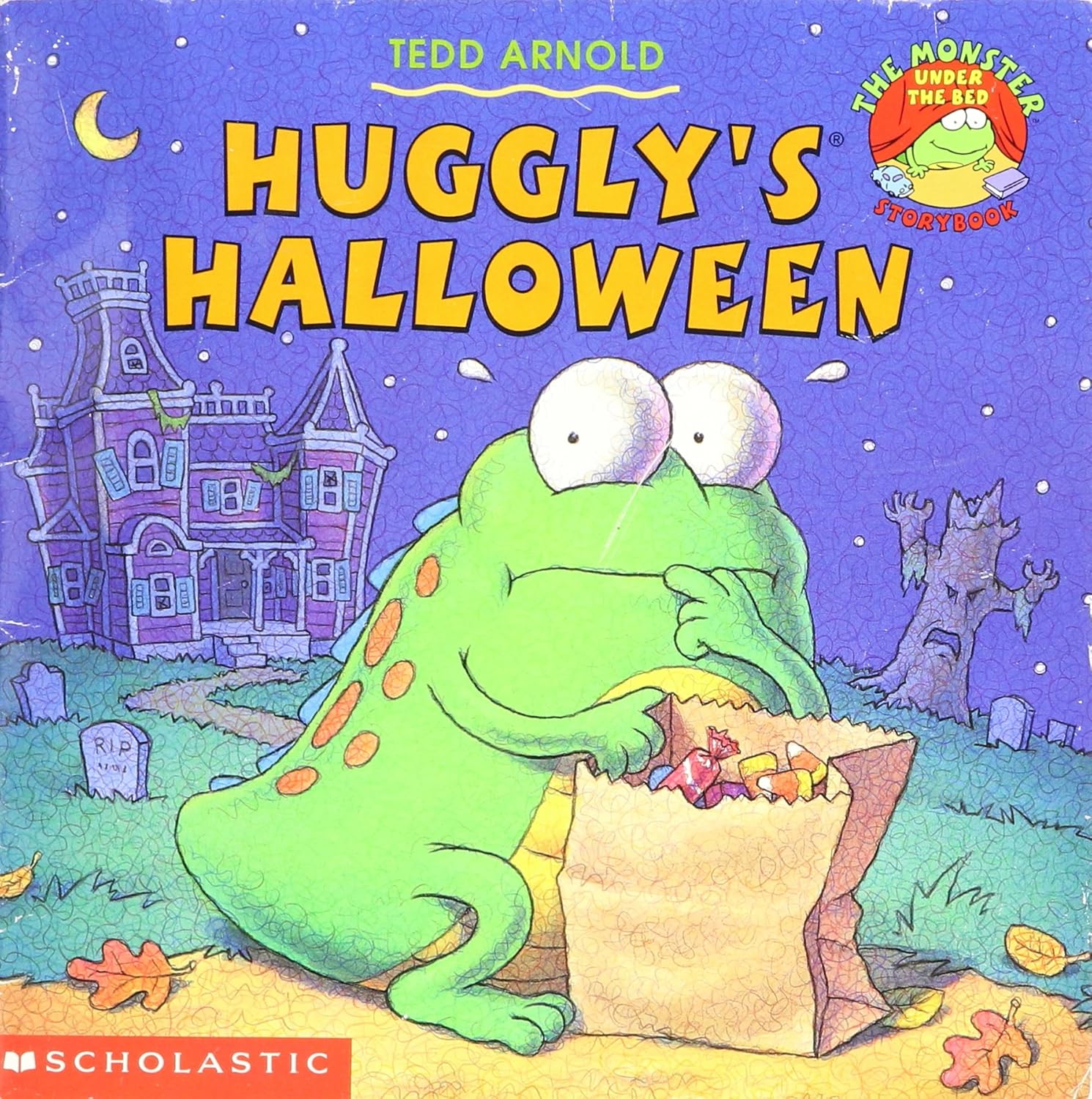 HUGGLY'S HALLOWEEN: Arnold, Tedd: 9780439324496: Amazon.com: Books