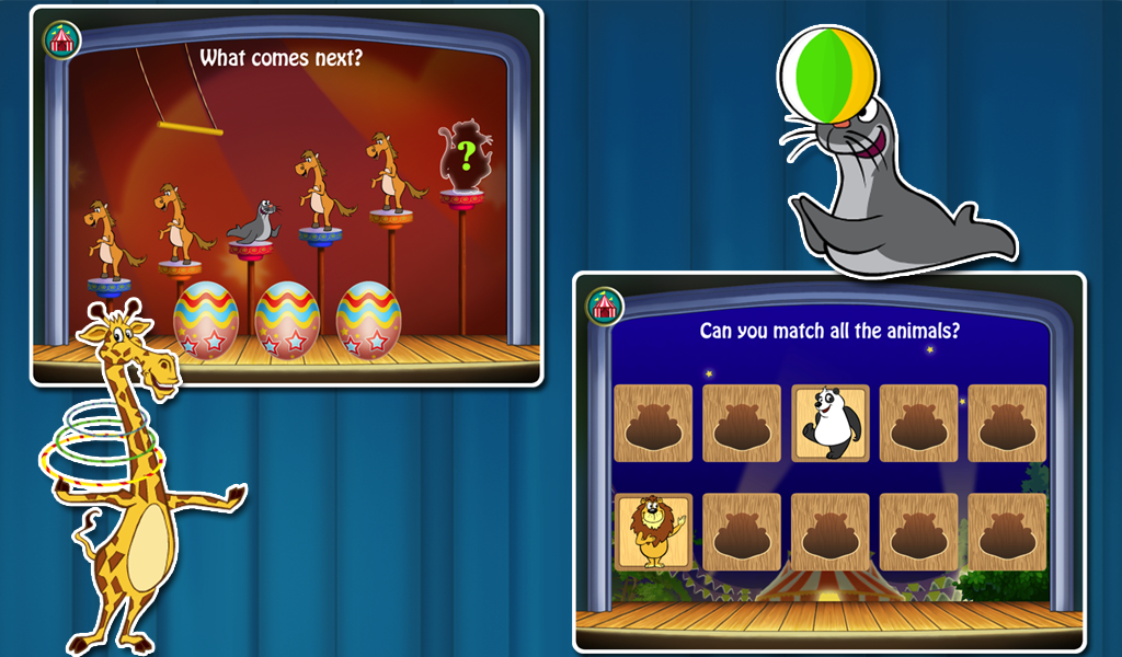 Le cirque des animaux préscolaires - Application sur Amazon Appstore