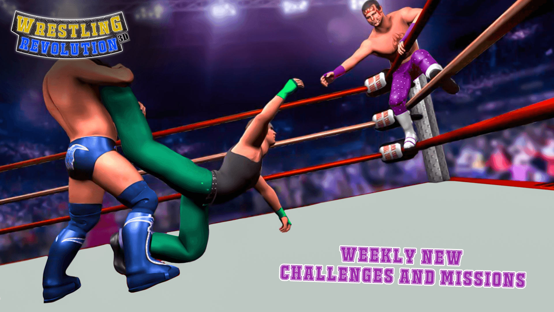 Real Wrestling Revolution 2022 - 3D - Application sur Amazon Appstore