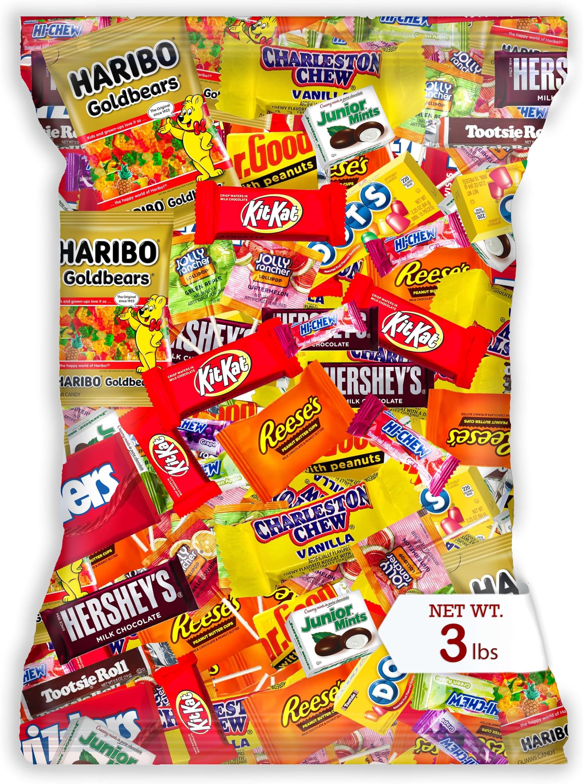 Amazon.com : Individually Wrapped Mini Candy & Chocolate Mix - 3 lb ...
