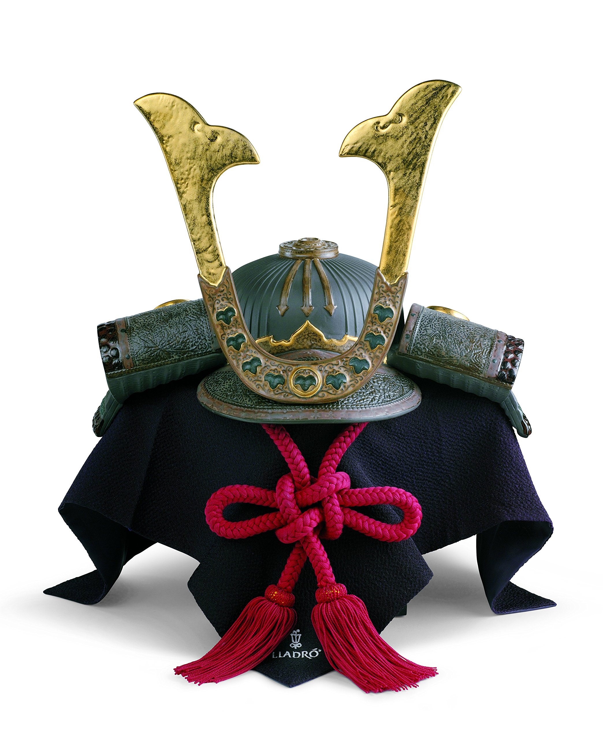 Amazon.com: LLADRÓ Samurai Helmet Figurine. Limited Edition. Porcelain ...