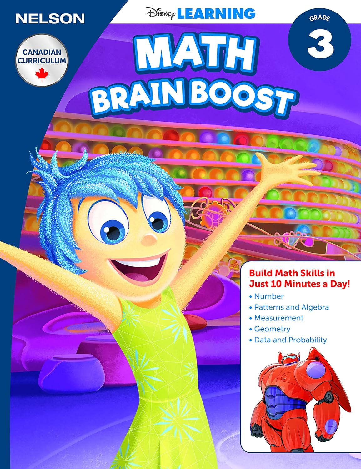 Disney Learning Math Brain Boost Grade 3 Skills Workbook: 9780176855024 ...