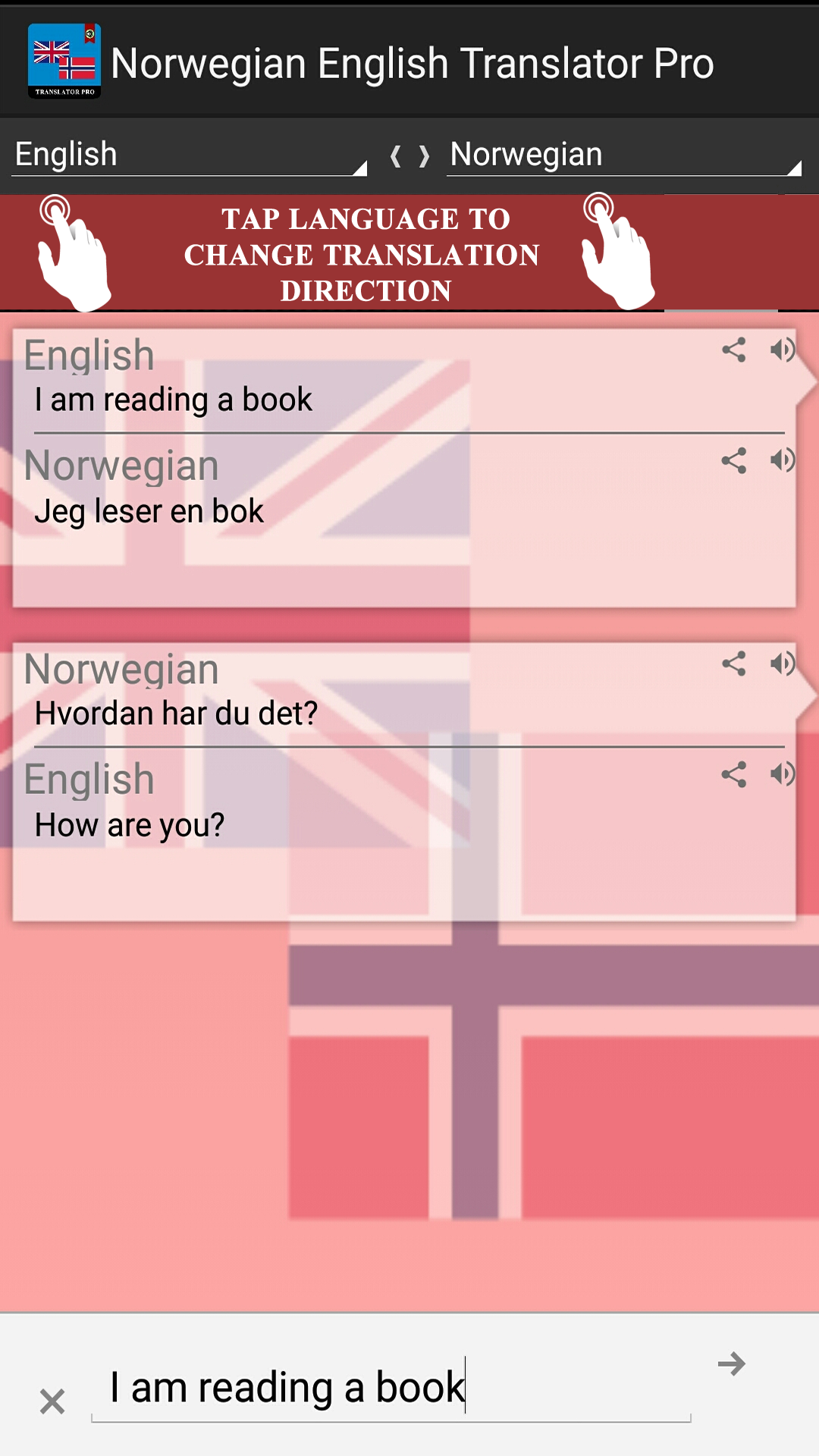 Norwegian English Translator Pro - App on Amazon Appstore