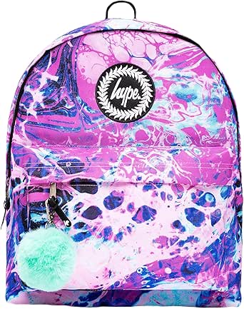 hype PINK MERMAID MARBLE BACKPACK : Amazon.co.uk: Fashion
