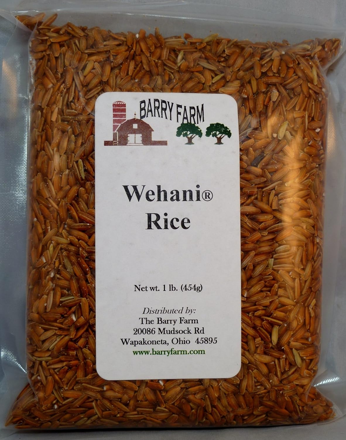 Amazon.com : Wehani Brown Rice, 1 lb. : Brown Rice Produce : Grocery ...