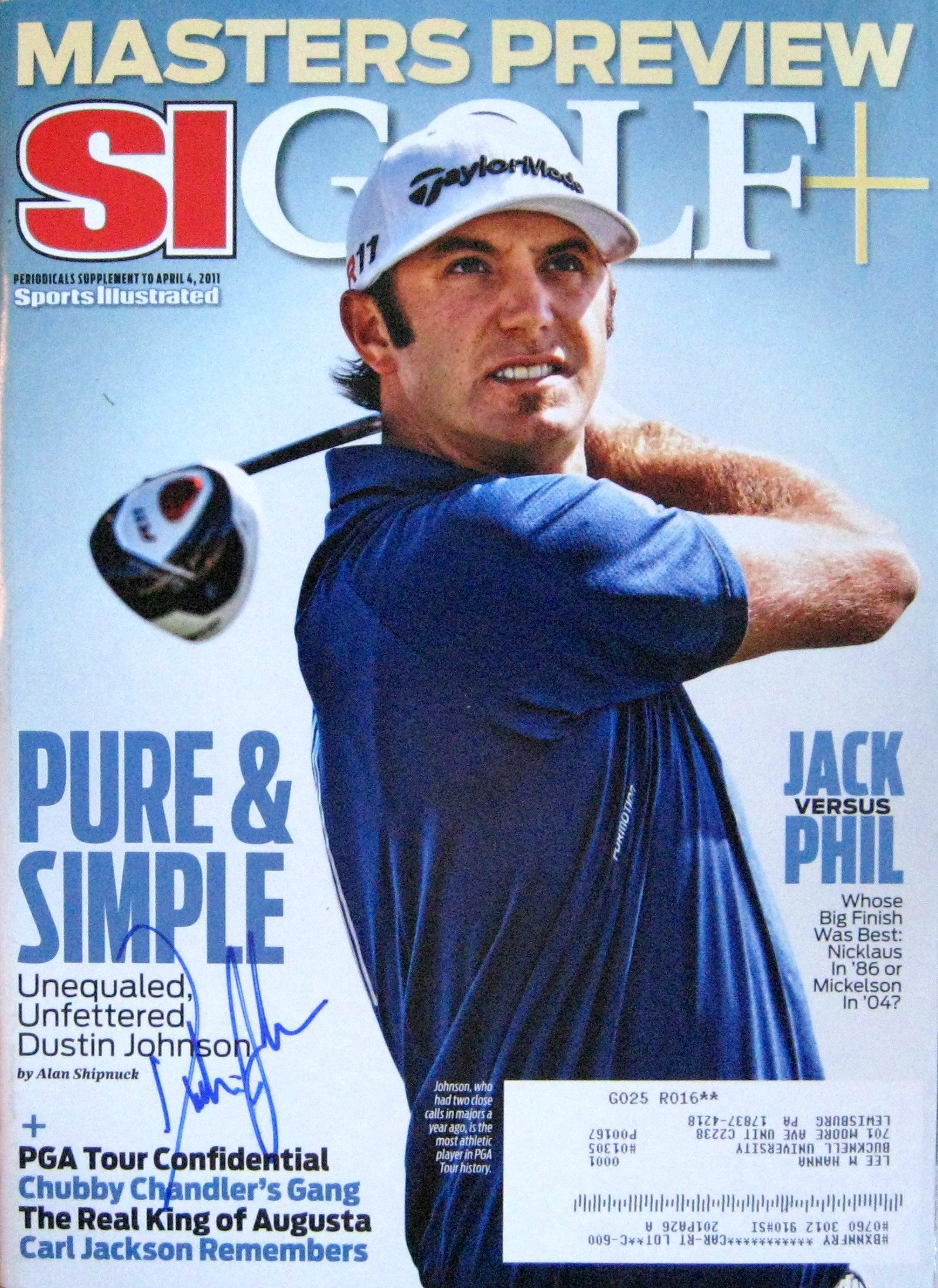 Dustin Johnson 2011