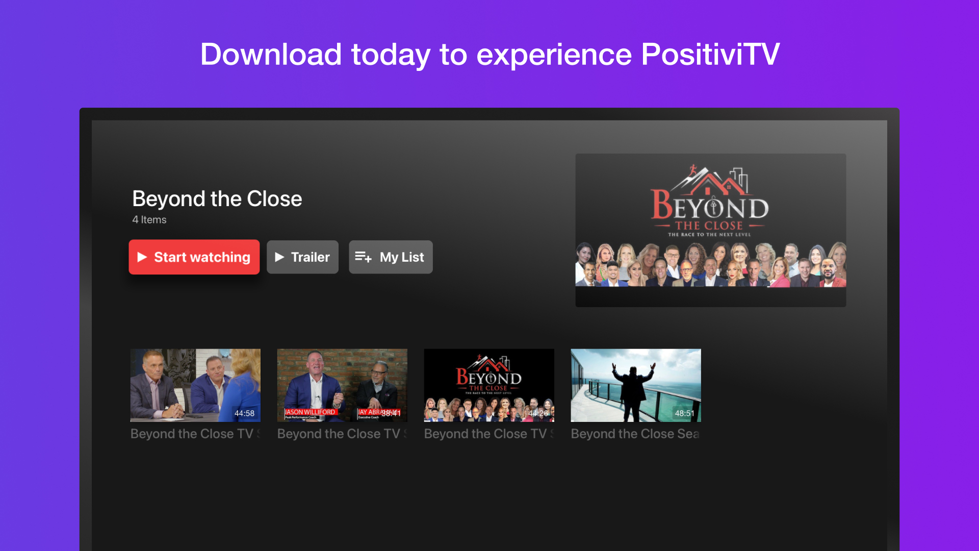 Positive Entertainment TV - App on Amazon Appstore
