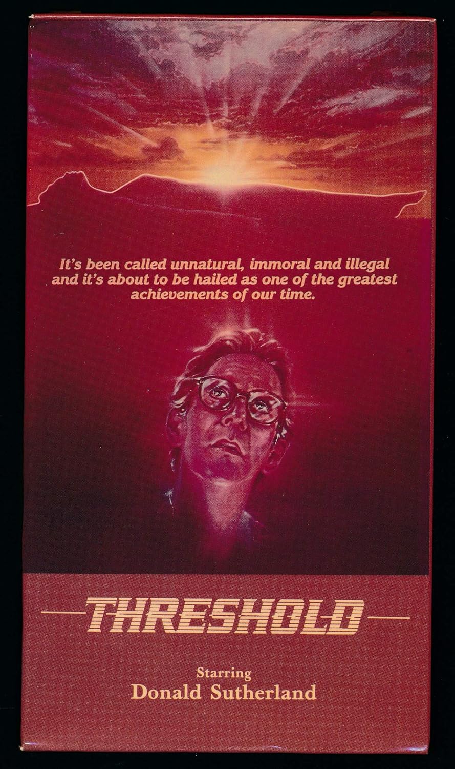 Amazon.com: Threshold [VHS] : Donald Sutherland, John Marley, Sharon ...