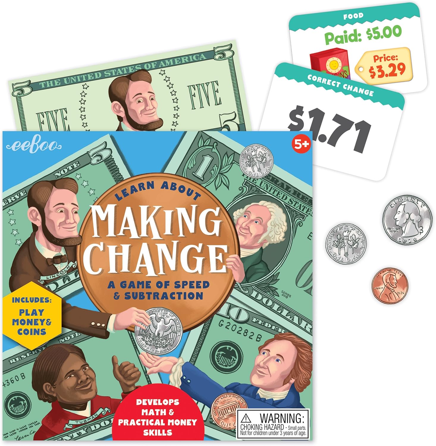 Amazon EeBoo Making Change Game Develops Math And Practical Amazon EeBoo Making Change Game Develops Math And Practical