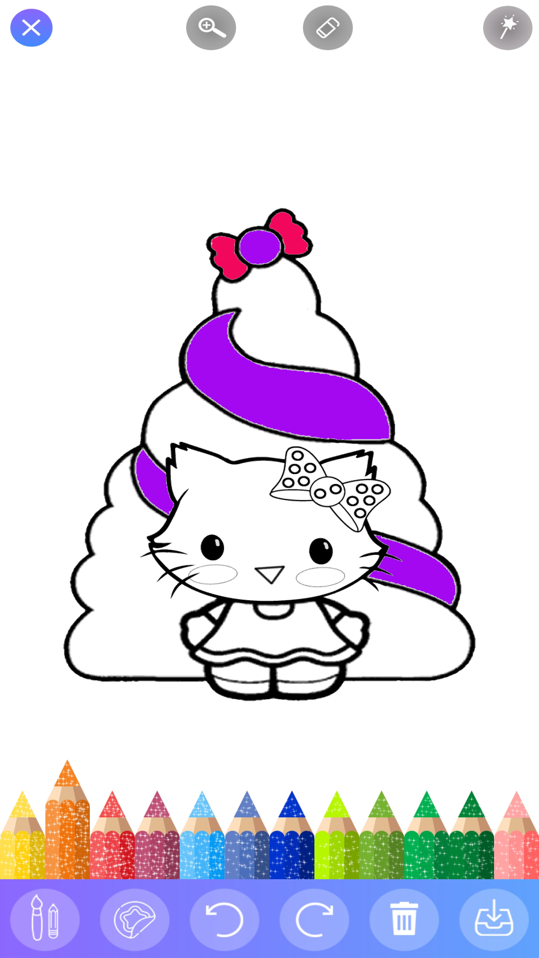 Glitter Coloring Pages hello For Girls - Aplicativo na Amazon Appstore