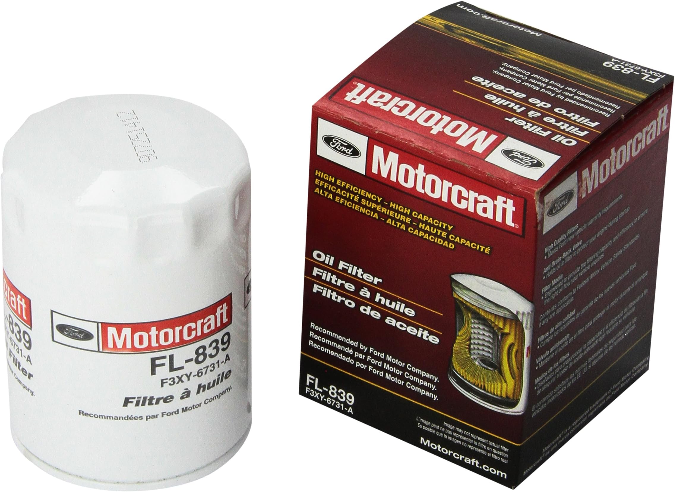 Amazon.com: Motorcraft FL-1995A Oil Filter (Replaces Motorcraft Oil ...