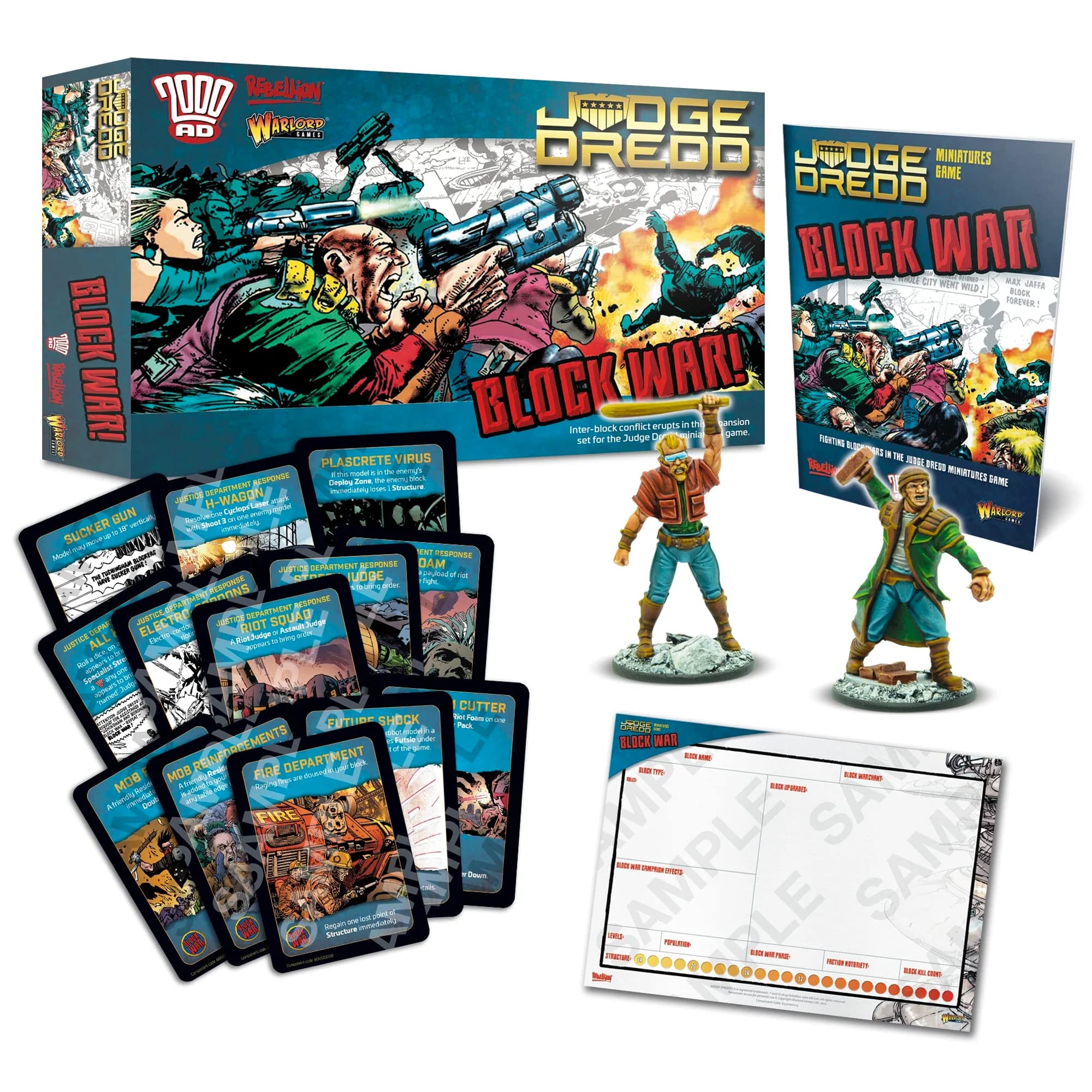 Buy Wargames Delivered Judge Dredd Block War Expansion - 2 28mm ...