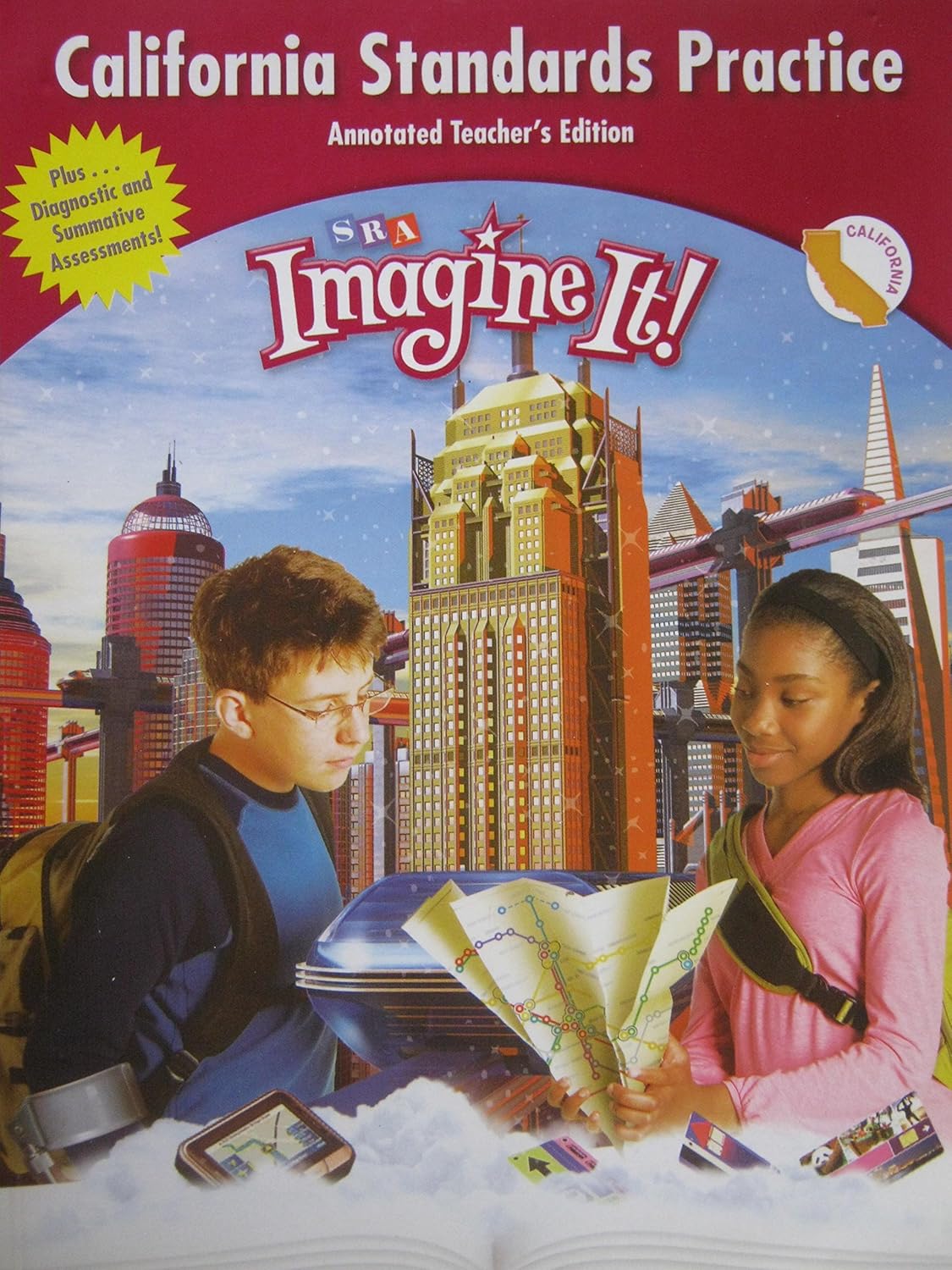 SRA Imagine It! California Standards Practice Level 6 ATE: McGraw-Hill ...