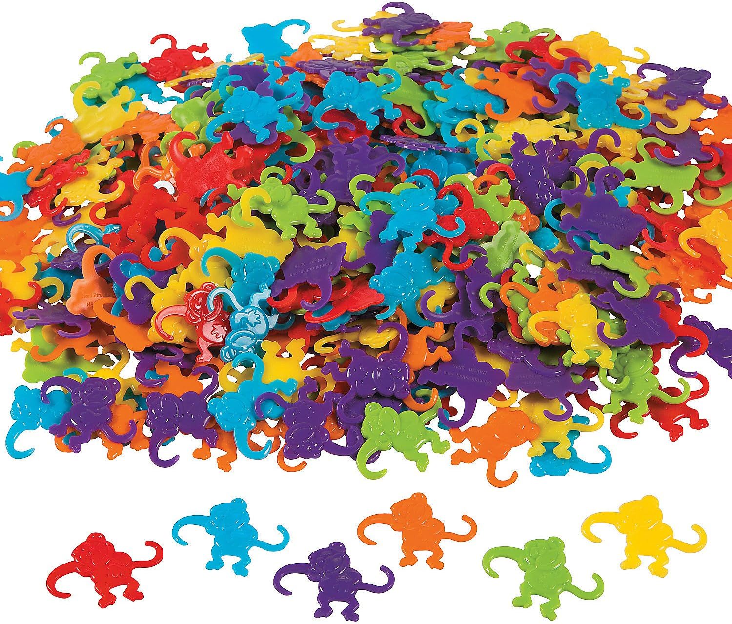 Amazon.com: Fun Express Large Bucket of Monkeys Game, Use for Counting ...