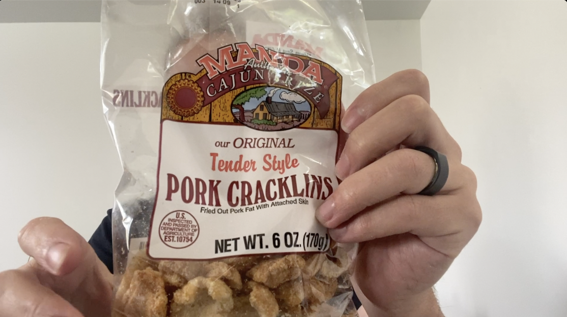 Watch Taste Test& Manda's Authentic Cajun Tender Pork Cracklins on ...
