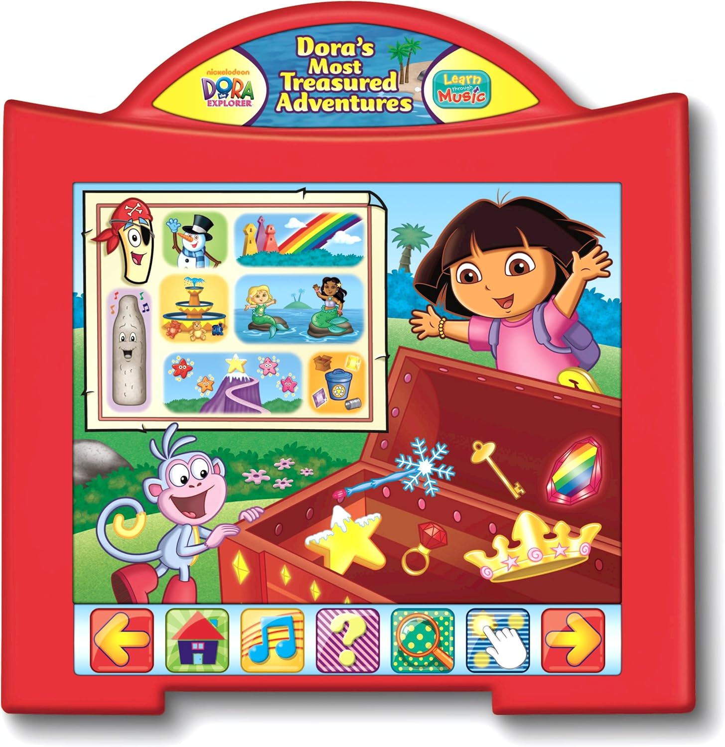 Amazon.com: Fisher-Price Learn Through Music Touchpad Software - Dora's ...