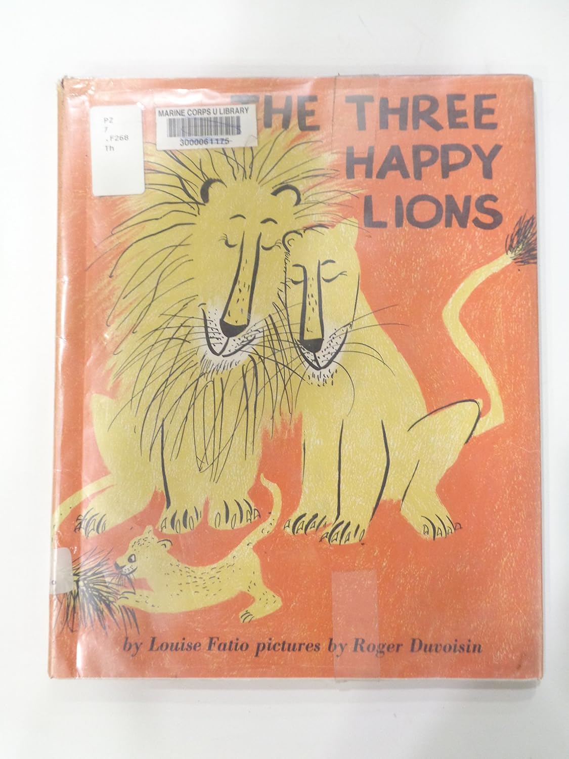 The Three Happy Lions: Louise Fatio, Roger Duvoisin: Amazon.com: Books