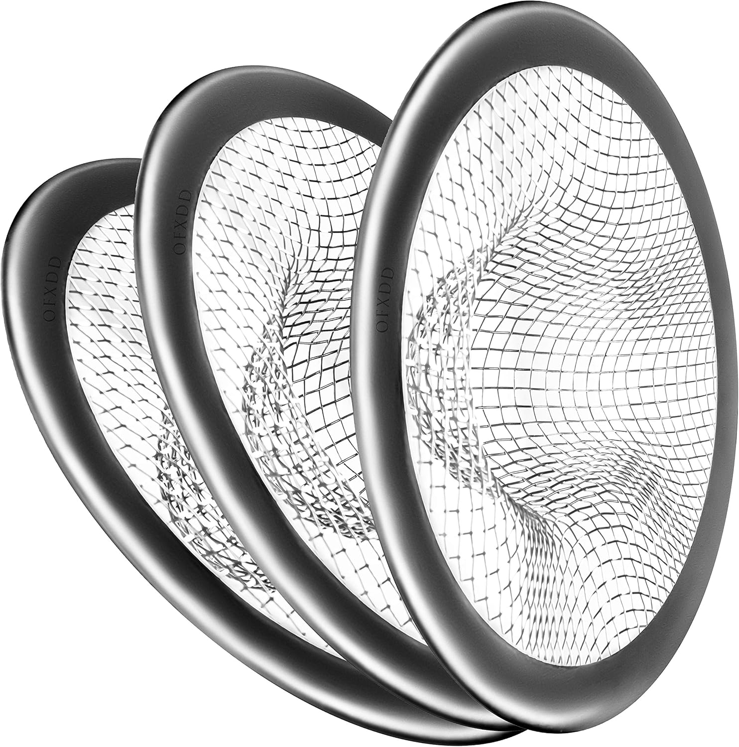 Sink Strainer 3 Inch - Mesh Drain Hair Catcher for Bathtub - Kitchen ...