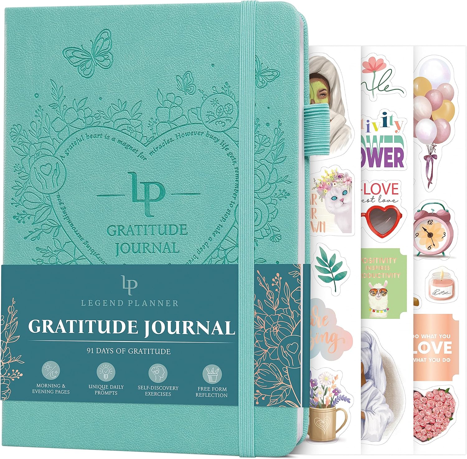 Legend Gratitude Journal – Guided Daily Journal to Foster Positivity ...
