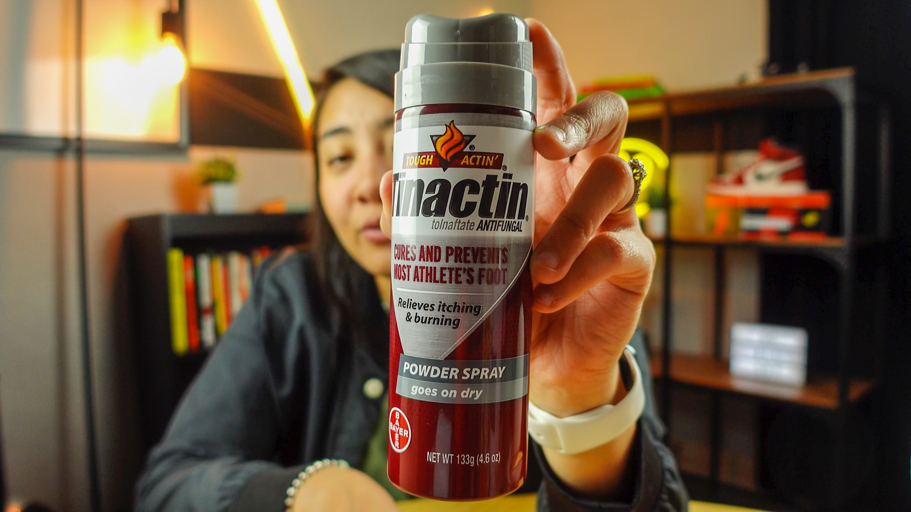 Watch Tinactin Powder Spray Quick Review on Amazon Live